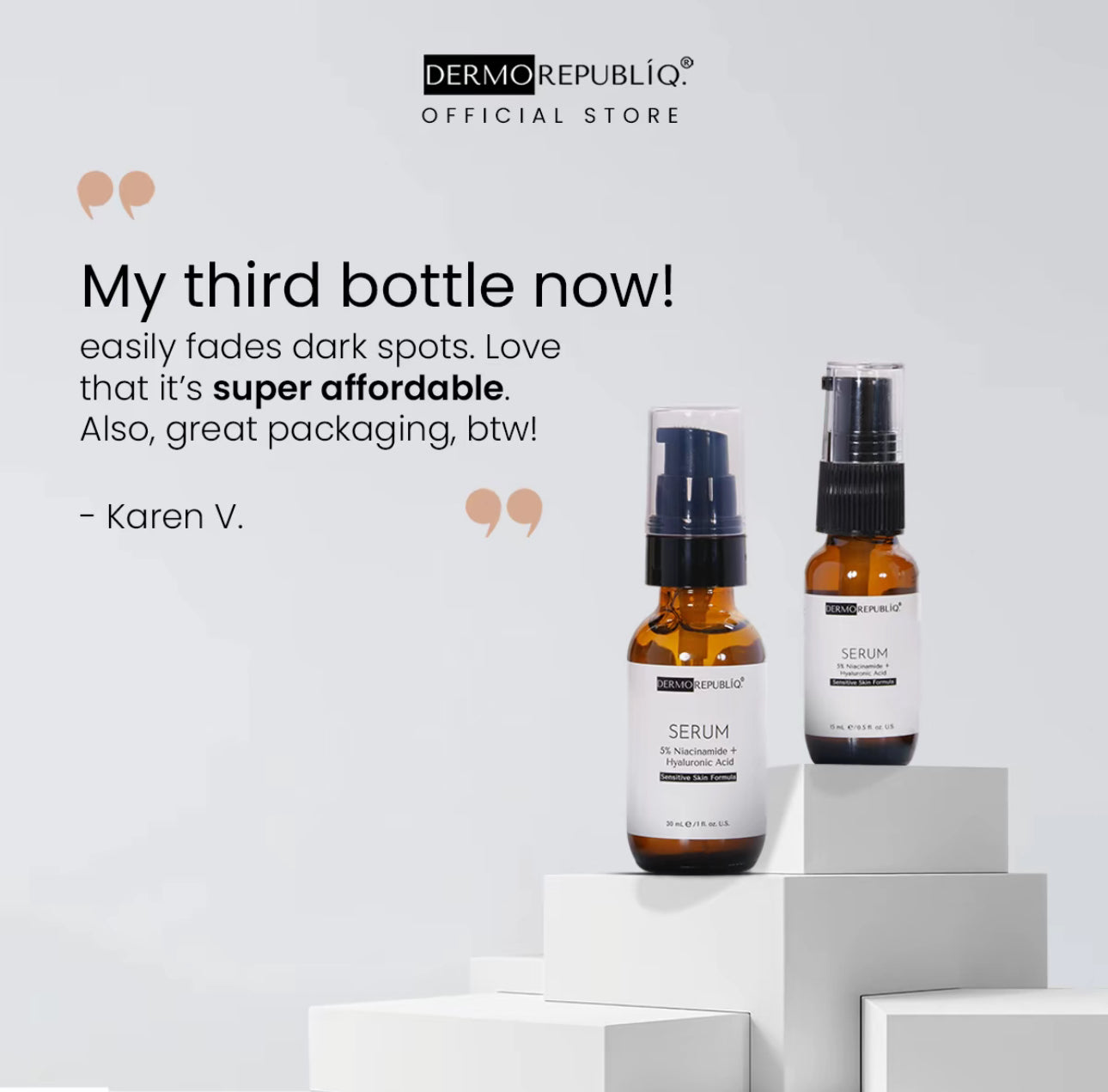 Dermo Republiq 5% Niacinamide + Hyaluronic Acid Serum 30ml – Trends&Beauty