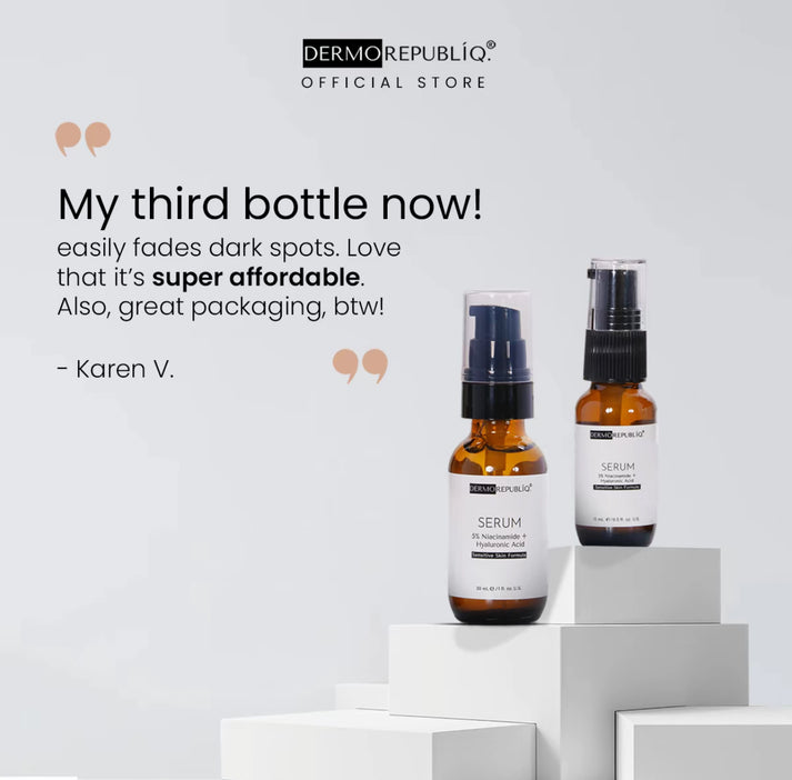 Dermo Republiq 5% Niacinamide + Hyaluronic Acid Serum 30ml – Trends&Beauty
