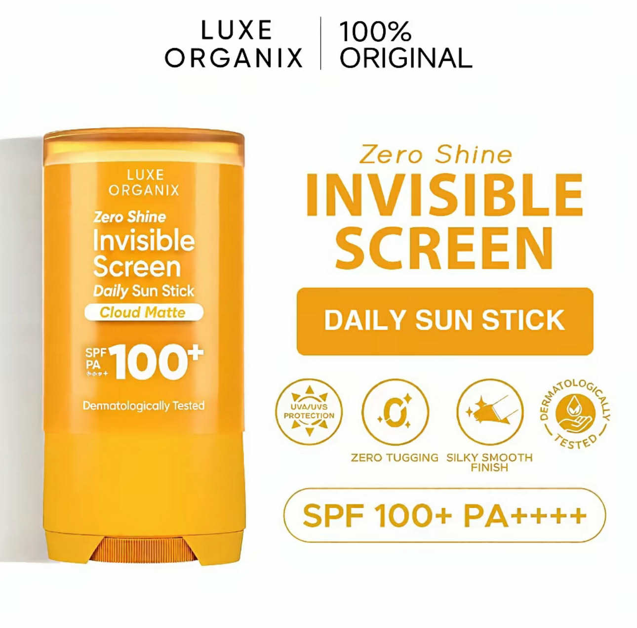 ZERO SHINE Invisible Sunscreen Daily Sun Stick w/ SPF 100 PA++++ by Lu ...